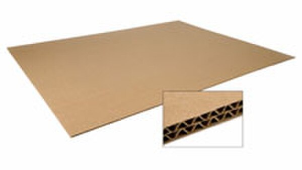 48" x 96" Double Wall Corrugated Sheet | TexanBox